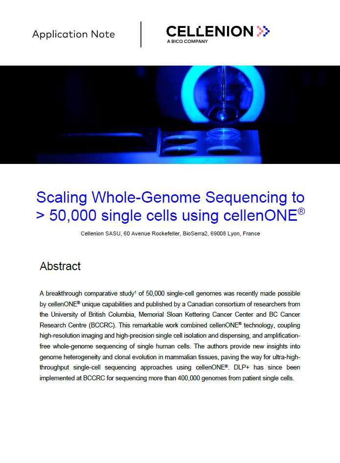 DLP+: Scaling Whole-Genome Sequencing to 50,000 single cells using ...